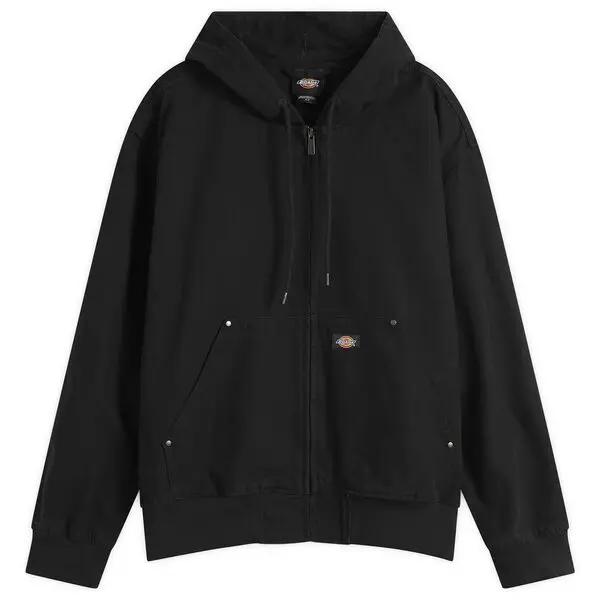 Dickies Unlined Canvas Hooded Bomber Jacket