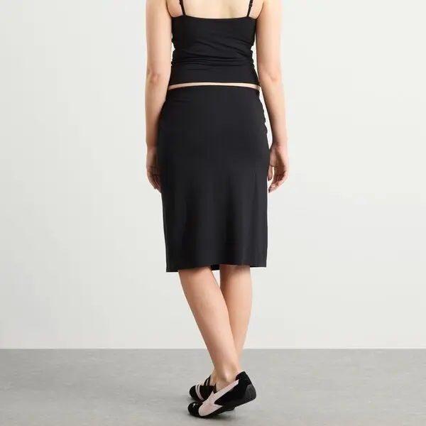 SKIMS Smooth Lounge Midi Skirt