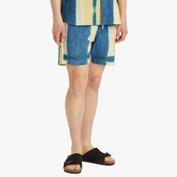 KARDO Clamp Dye Drawstring Shorts