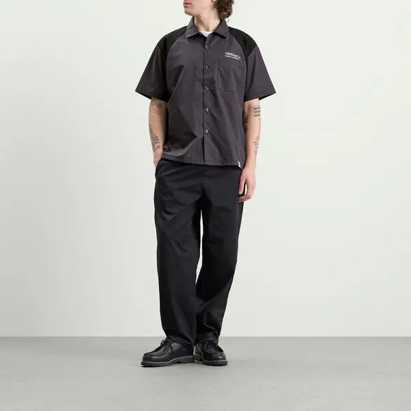 NEIGHBORHOOD Classic 2-tone Shorts Sleeve Work Shirt 2