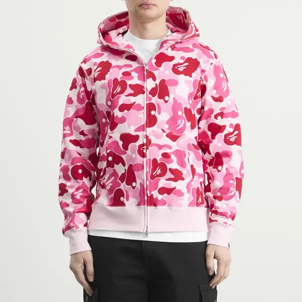 A BATHING APE Abc Dot Shark Zip Hoodie