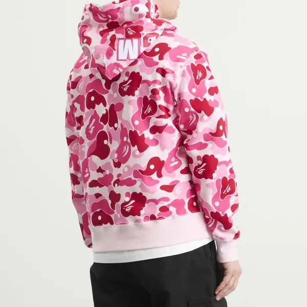 A BATHING APE Abc Dot Shark Zip Hoodie