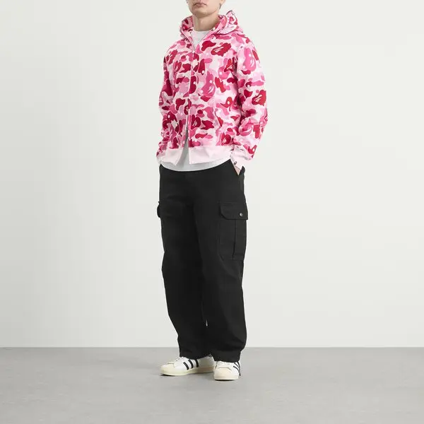 A BATHING APE Abc Dot Shark Zip Hoodie