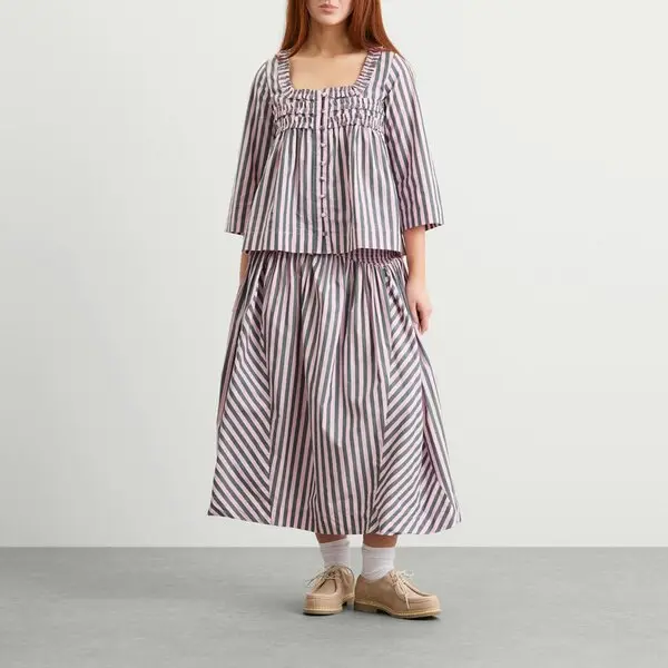 DAMSON MADDER Leilani Blouse | Cotton/eva | End Clothing