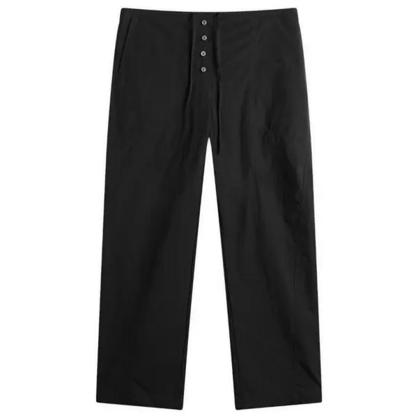 Studio Nicholson Ventura Drawstring Trousers - Black