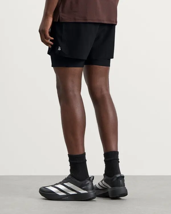 BANDIT Men’s 2 In 1 Shorts With Seamless Mesh Liner