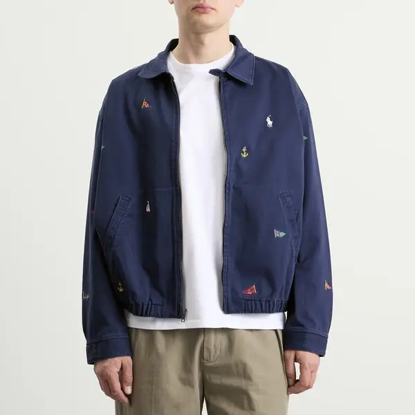 Polo Ralph Lauren Flag Windbreaker Jacket