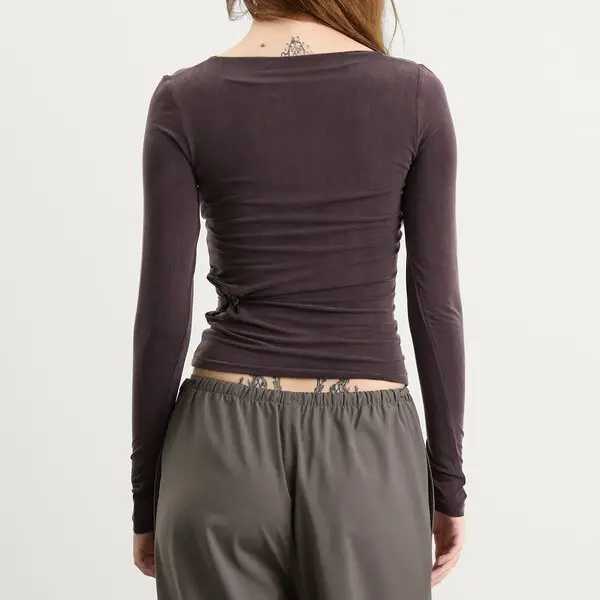 PEACHY DEN Kylie Long Sleeve Top