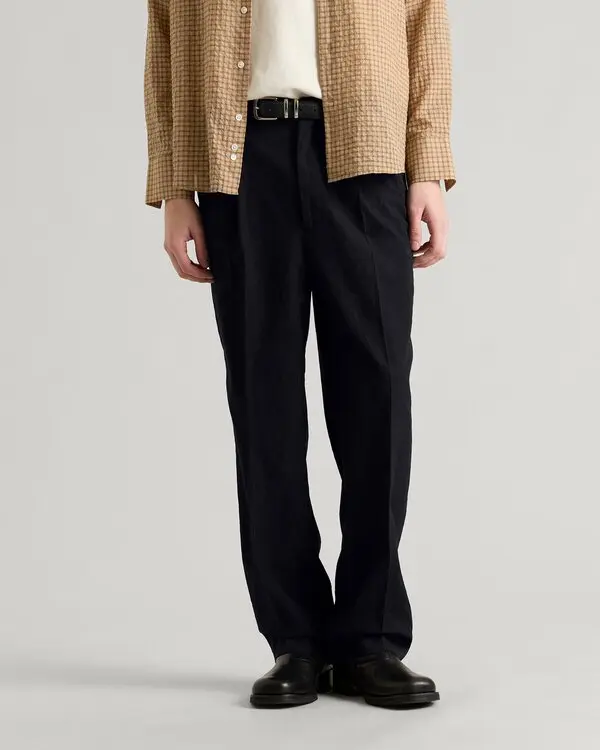 KAPTAIN SUNSHINE Wool Gabardine Chino Trousers