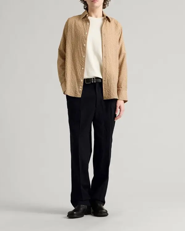 KAPTAIN SUNSHINE Wool Gabardine Chino Trousers