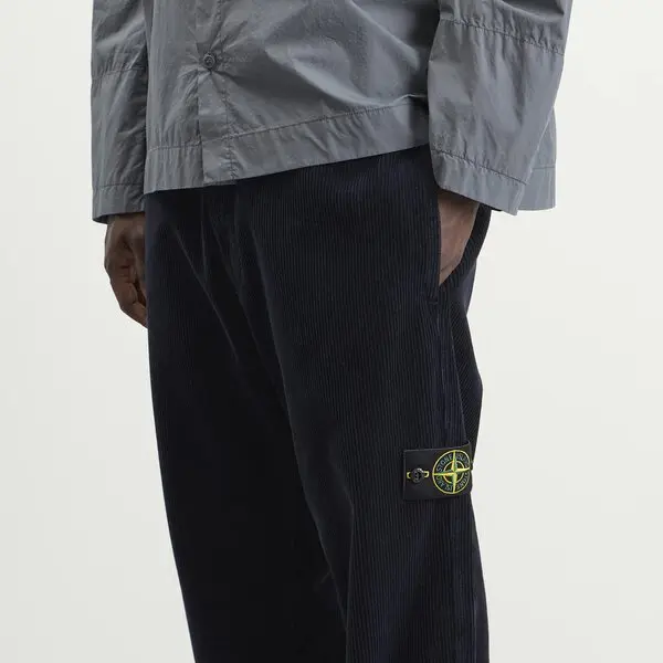 Stone Island Organic Cotton Corduroy Trousers