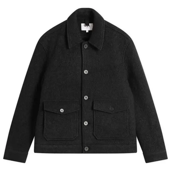 WAX LONDON Newgate Melange Wool Jacket