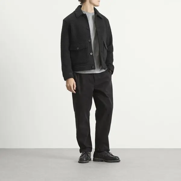 WAX LONDON Newgate Melange Wool Jacket