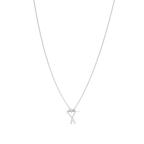 AMI Paris Adc Chain Necklace - Silver