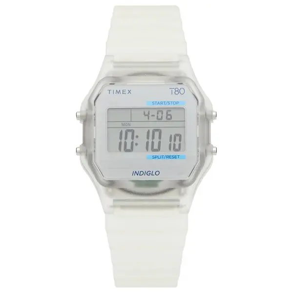 Timex® 80 Translucent Watch - Clear