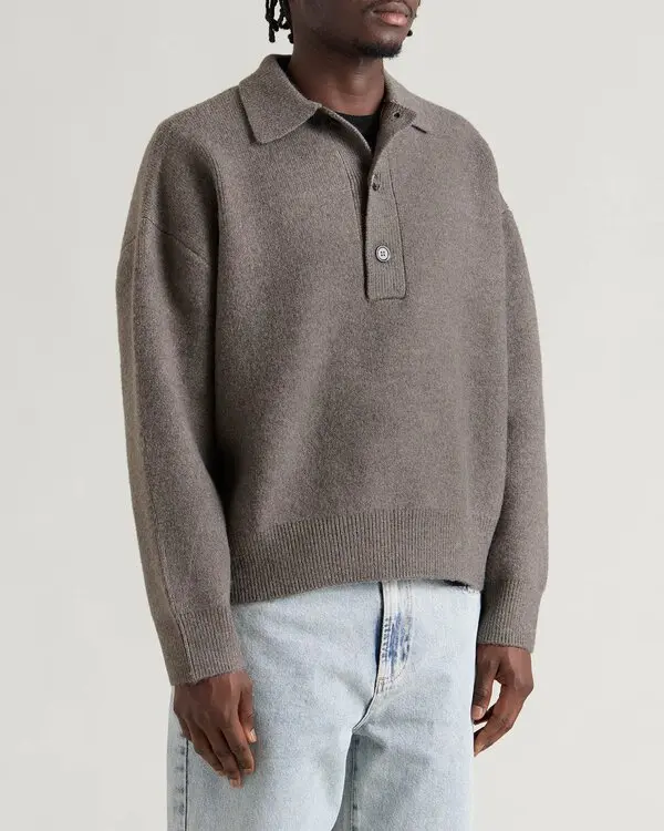 MKI MIYUKI ZOKU Double Knit Rugby