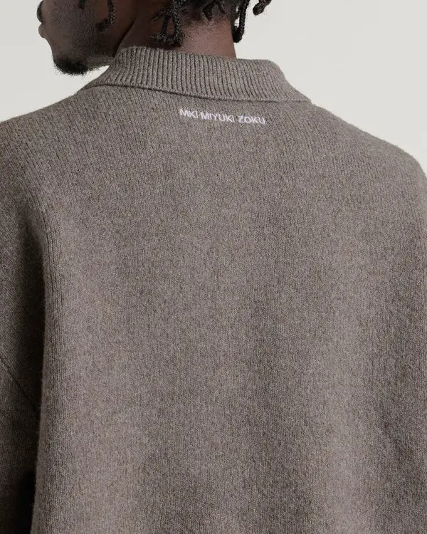 MKI MIYUKI ZOKU Double Knit Rugby