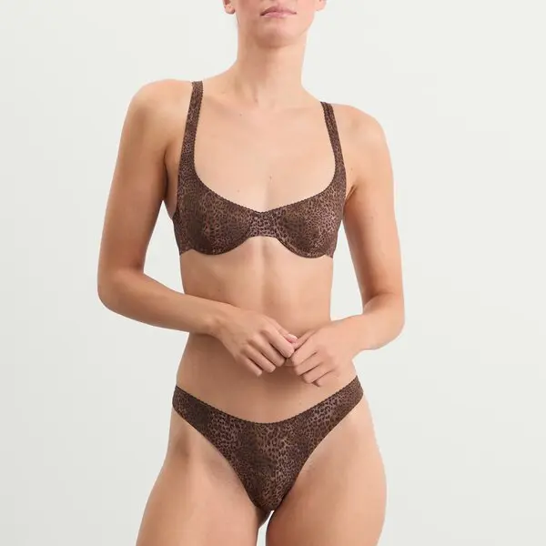 FRUITY BOOTY Leopard Thong