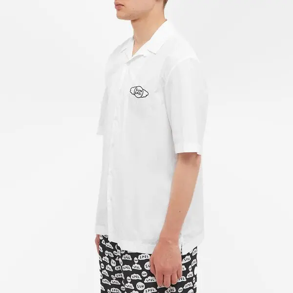 Sunspel X David Shrigley Logo Vacation Shirt