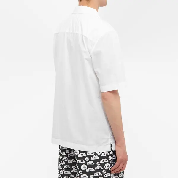 Sunspel X David Shrigley Logo Vacation Shirt