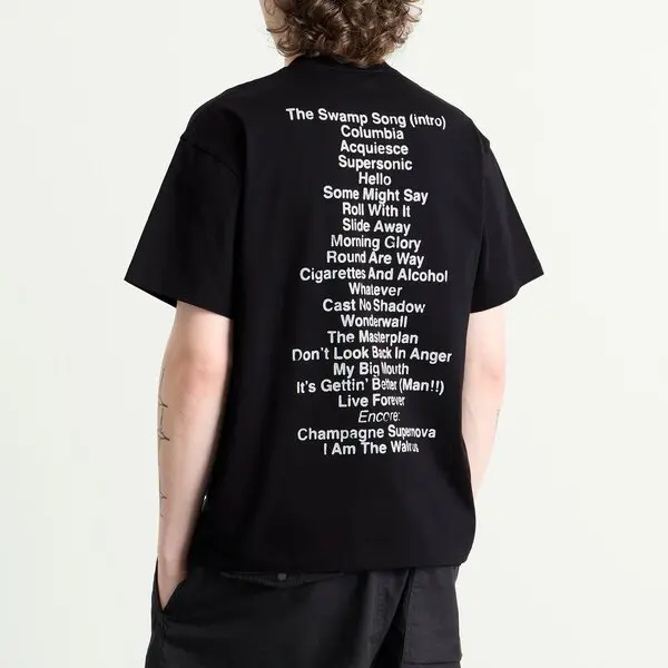 PLEASURES X Oasis All Access T-shirt
