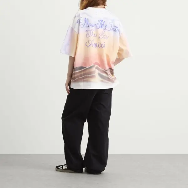 Amiri Follow Me Oversized T-shirt