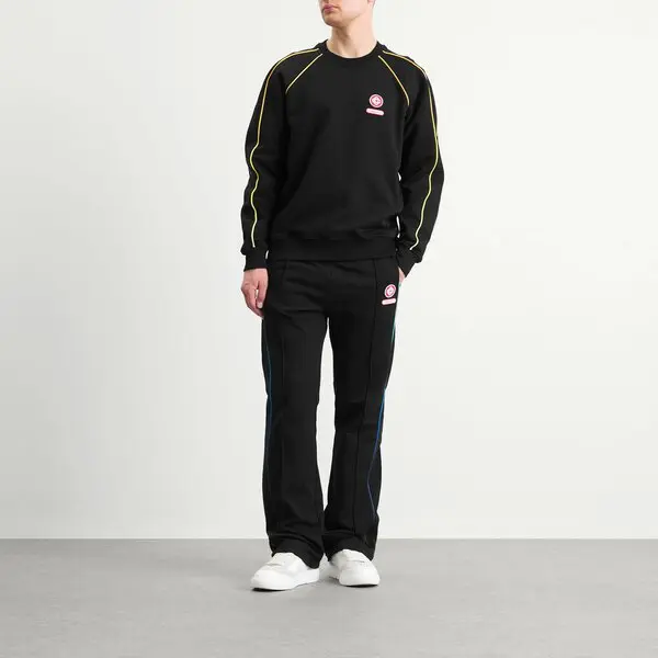Casablanca Loopback Gradient Piping Open Hem Jogger