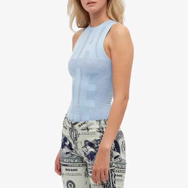 MAISIE WILEN Logomania Tank Top