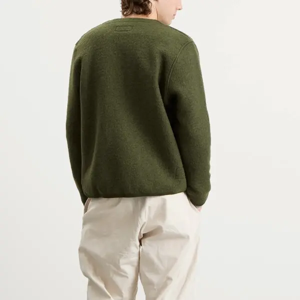 Universal Works Wool Fleece Cardigan Presented By