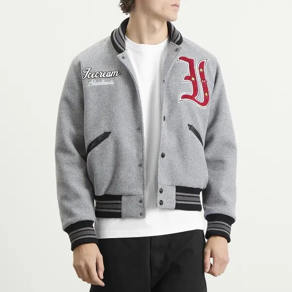 ICECREAM Mascot Varsity Jacket