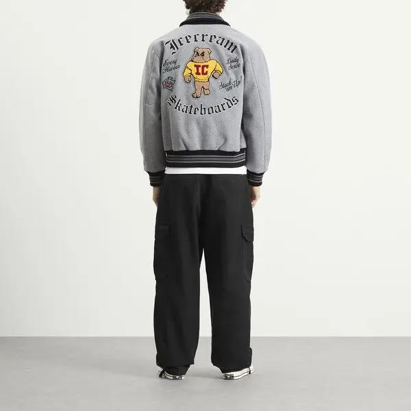ICECREAM Mascot Varsity Jacket