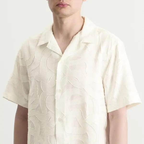 WAX LONDON Curzon Jacquard Vacation Shirt