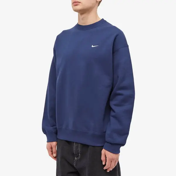 Nike Solo Swoosh Fleece Crew Sweatshirt