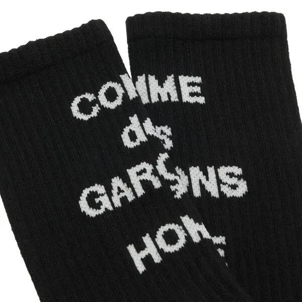 Comme Des Garçons Logo Socks
