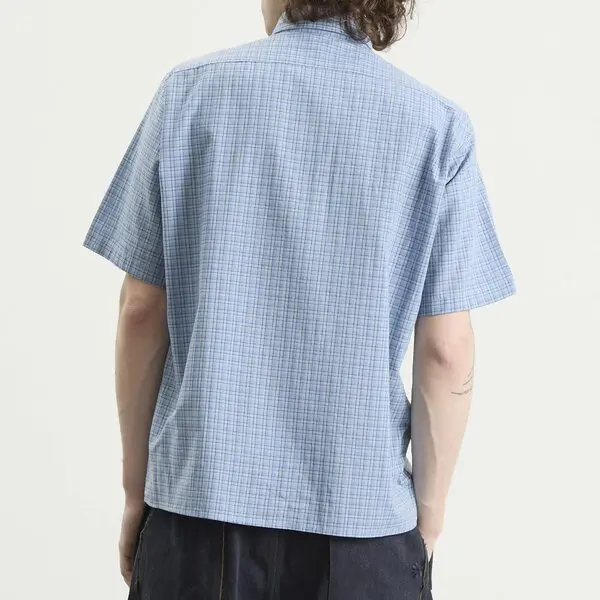 NO PROBLEMO Alien-o Print Check Shirt