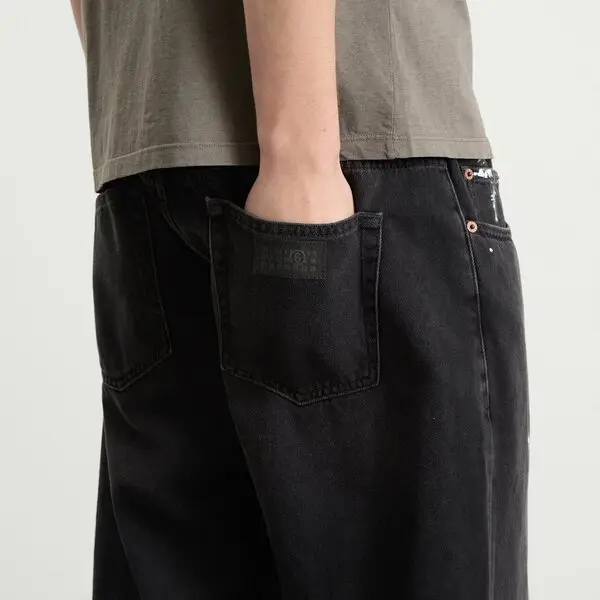 MAISON MARGIELA Relaxed Straight Leg Elasticated Jeans