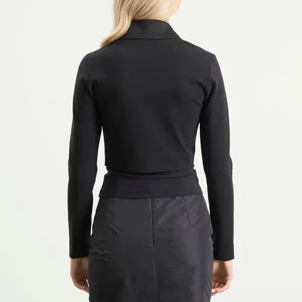 JIL SANDER Zip Up Jacket With Ribbed Collar