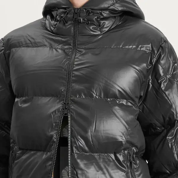 PATTA Quilted Script Logo Puffer Jacket