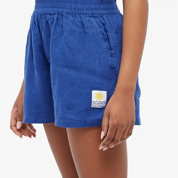 L.F. MARKEY Basic Linen Shorts