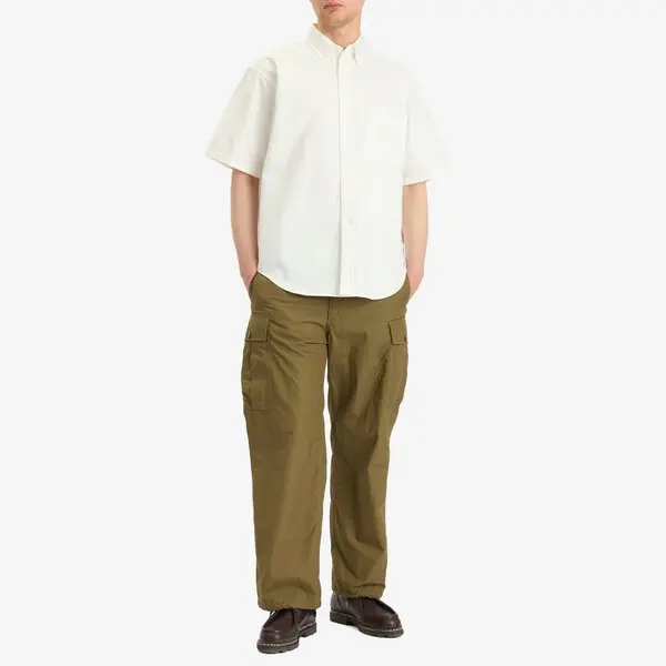 BEAMS Easy Bd Half Sleeve Shirt