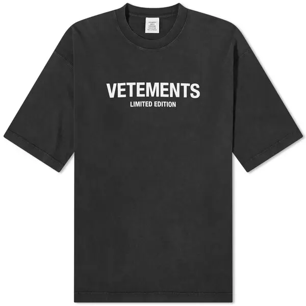 Vetements Limited Edition Logo T-shirt