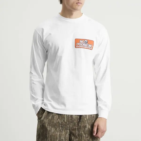 NO PROBLEMO Stickers Long Sleeve T-shirt