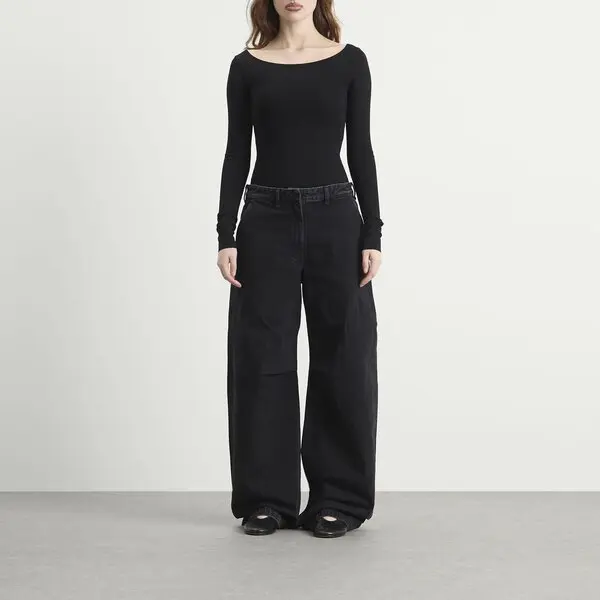 ENTIRE STUDIOS Scoop Neck Bodysuit