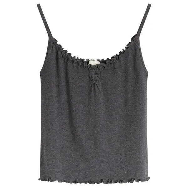 DEIJI STUDIOS Flounce Tank - Grey