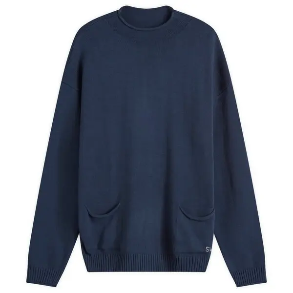 SERVICE WORKS Mock Neck Jumper Sweatshirt