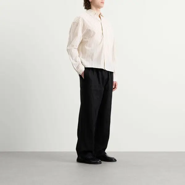 MKI MIYUKI ZOKU Linen Wide Leg Pants