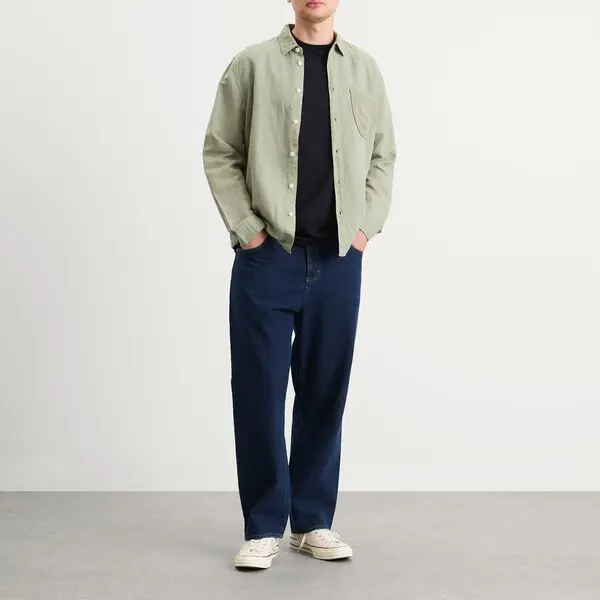 Folk Barrel Leg Jeans