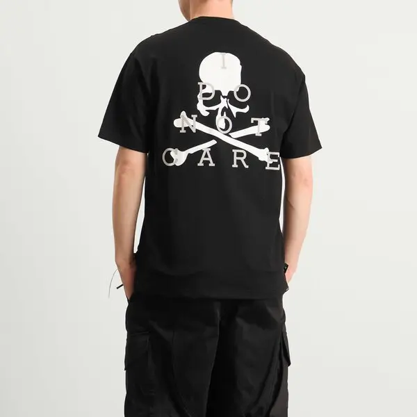 MASTERMIND WORLD I Do Not Care" Shorts Sleeve T-shirt