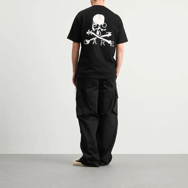 MASTERMIND WORLD I Do Not Care" Shorts Sleeve T-shirt