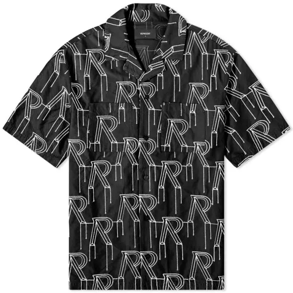 REPRESENT Embroided Initial Vacation Shirt